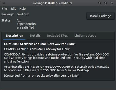Comodo AntiVirus Learn Ubuntu MATE