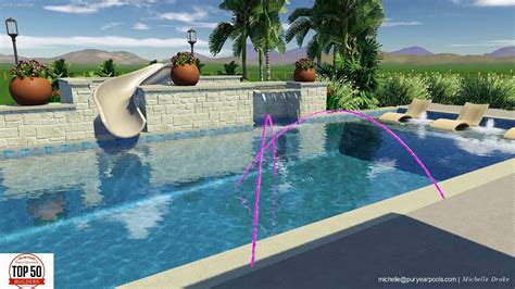 Swimming Pool Grottos Loveseat Grotto Swimming Pool Waterfall Kit