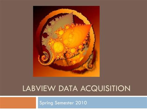 Ppt Labview Data Acquisition Powerpoint Presentation Free Download Id3288883