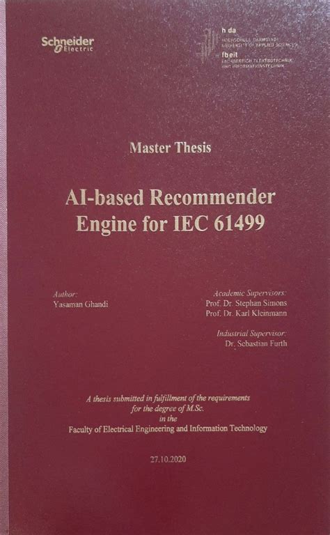 Yasaman Ghandi On Linkedin Machinelearning Ai Recommendersystems Iec61499 Ontology 97