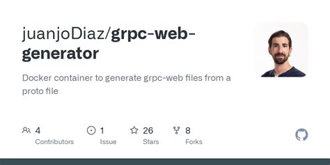 Github Juanjodiazgrpc Web Generator Docker Container To Generate
