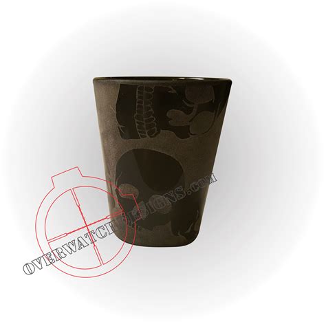 Skull Shot Glass Available In Clear Or Black Glass Every Glass Is