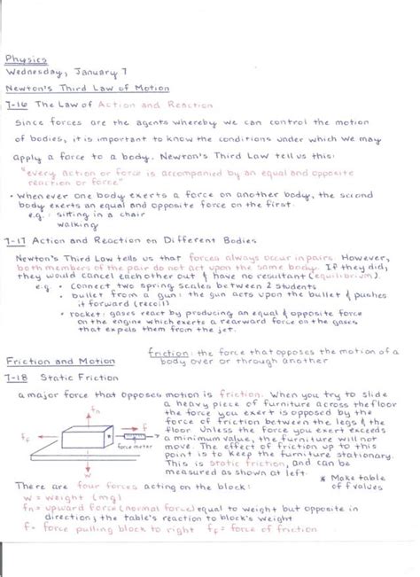Dynamics Class Notes