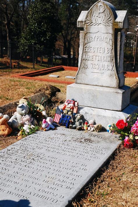 Grave Of Mary Phagan Editorial Photo Image Of Died 295947621