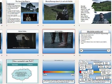 The Impact Of The Pilgrimage Of Grace Teaching Resources