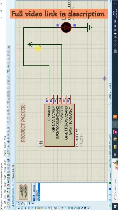 1 pic12f675 mplab ide configuration and led on and blink code explain in tamil shorts youtube