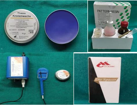 Materials Used For Fabrication Of Wax Patterns Download Scientific Diagram