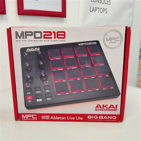 Like New Akai Professional Mpd 218 Usb Midi Controller With 16 Mpc Pads Drum Own4less
