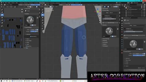 After Corruption Texturing Time Lapse Youtube