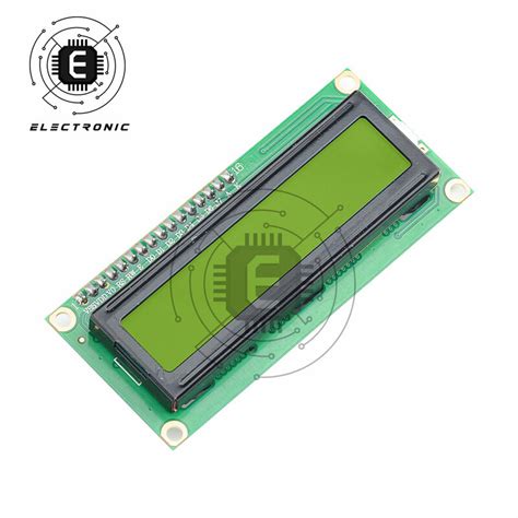 lcd1602 1602 module blue yellow green screen iic i2c 16x2 character lcd