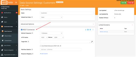 Feature Showcase Data Source Rest Connector Appenate