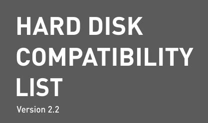 HARD DISK COMPATIBILITY LIST Manufacturer Supplier In Globe Norden Globe