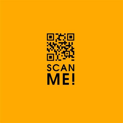 Premium Vector Vector Qr Code Template Scan Me Qr Code