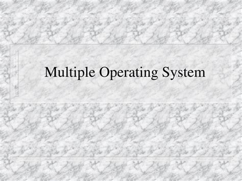 PPT Managing Your Hard Disk And Operating System PowerPoint Presentation ID