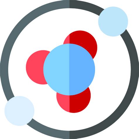 Atomic Structure Basic Rounded Flat Icon