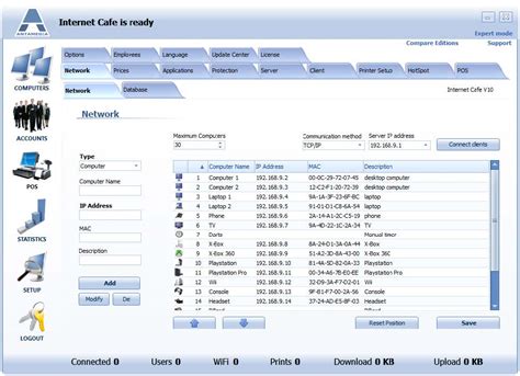 How To Configure Network On The Internet Cafe Server I Antamedia Software
