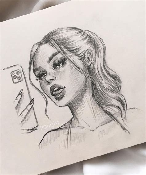 17 Girl Drawing Ideas That Are Cool And Creative Artofit