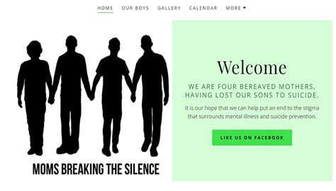 Moms Breaking The Silence Schedules Two Community Events