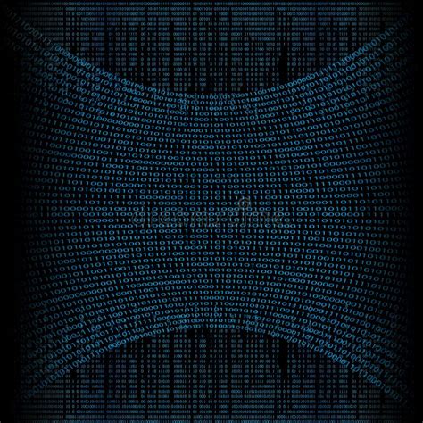 Abstract Tech Binary Background Stock Vector Illustration Of Network