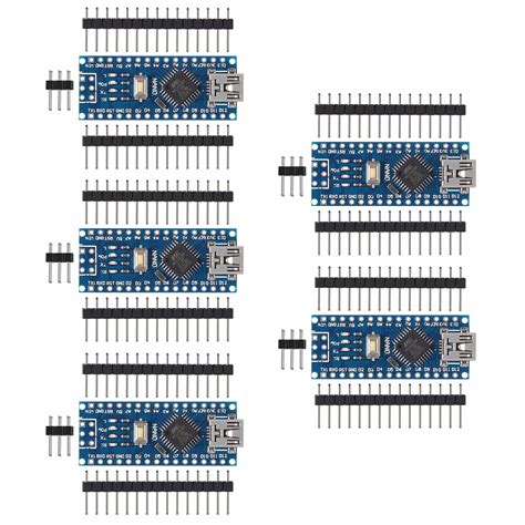 Dweii 5pcs Mini Nano V30 Atmega328p 5v 16m Mini Usb