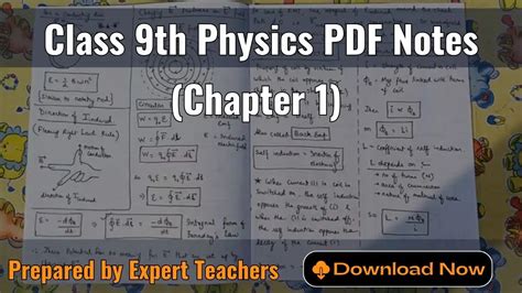 Class 9 Physics Notes Chapter 4 Pdf Download Solved Notes