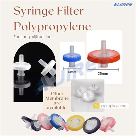 Wholesale Syringe Filter Polypropylene For Hplc Lab Vials Manufacturer