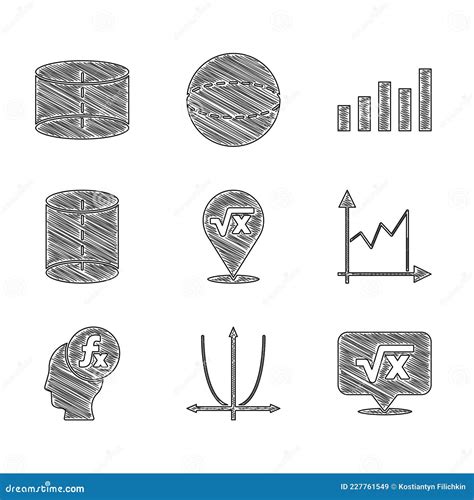 Set Square Root Of X Glyph Graph Schedule Chart Diagram Function Mathematical Symbol