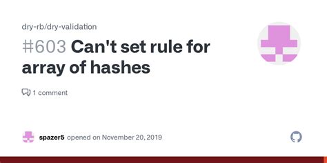 can t set rule for array of hashes · issue 603 · dry rb dry validation