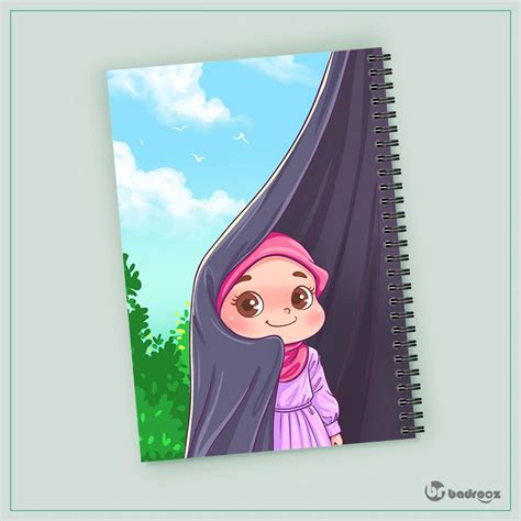 خرید دفتر یادداشت دختر زیر چادر