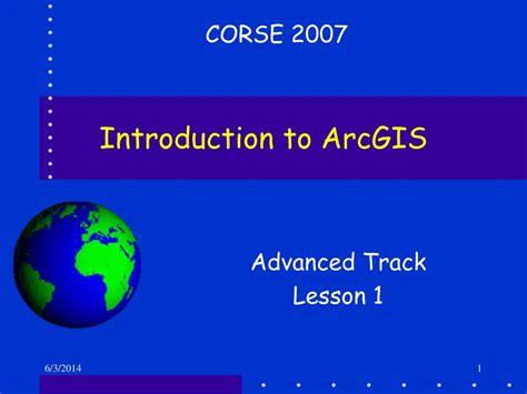 ppt introduction to arcgis powerpoint presentation free download
