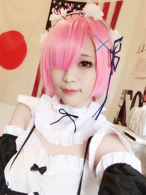 Re Zero Ram Cosplay Hobbies And Toys Memorabilia And Collectibles J Pop