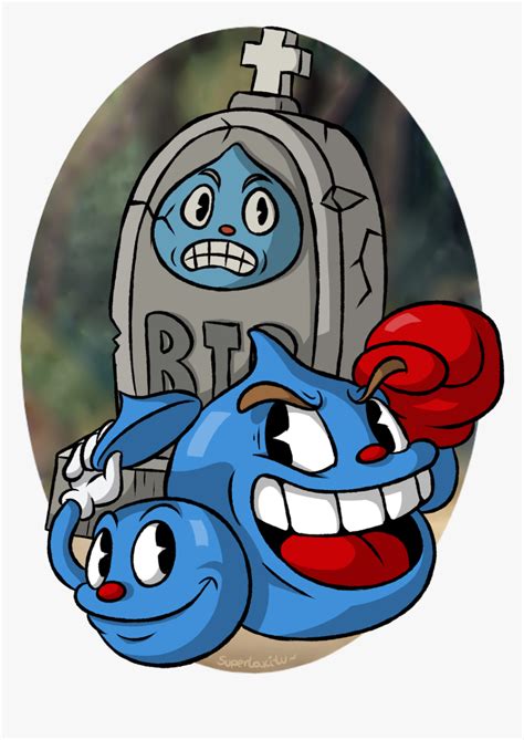 Cuphead Goopy Le Grande Hd Png Download Kindpng