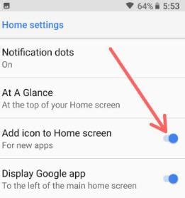How To Disable Add Icon To Home Screen On Android Oreo