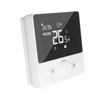 LED Display Thermostat European Heating Boiler Control Wired Or