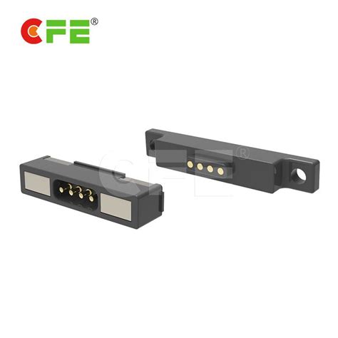 磁吸吸附式連接器 4pin公母接頭連接器