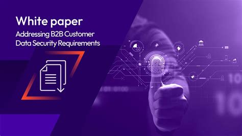 Addressing B2b Customer Data Security Requirements