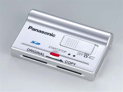 松下、sdカード間でデータをコピーする「sdポケットコピー」