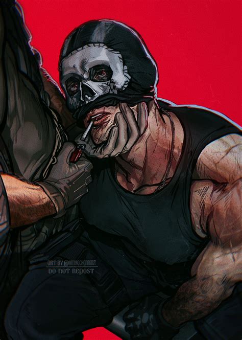 Ghost Call Of Duty And More Drawn By Umikochannart Danbooru