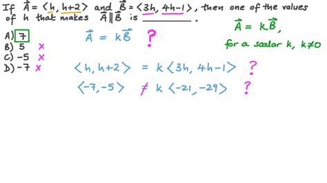 Parallel Vectors Equation Video Answer For Find The Vector Equation Of
