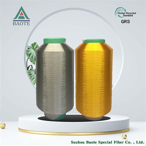 100 Recycled Post Consumer Color Yarn 200d 144f Recycled Nylon Yarn With Grs Certification