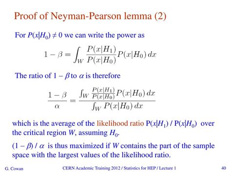 Statistics For Hep Lecture 1 Introduction And Basic Formalism Ppt Download