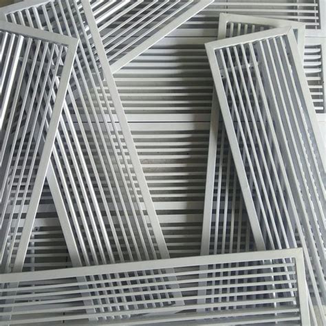 Hvac Duct Grill Diffuser Damper Powder Coated Square Aluminium Ceiling Diffuser Manufacturer