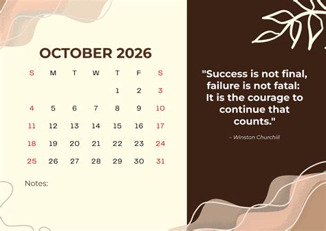 Free October 2025 Monday To Sunday Calendar Template To Edit Online