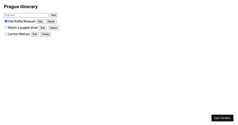 Reactdev Codesandbox