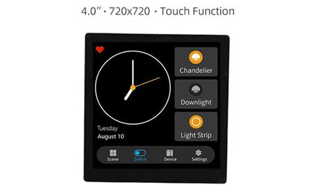 4 Inch Square Display 720x720 ST7703 Type C TFT LCD Display YOURITECH
