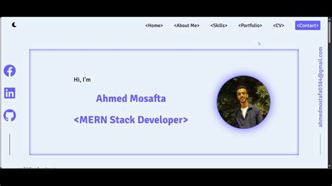 Ahmed Mustafa Ahmed On Linkedin Webdevelopment Portfolio Reactjs Nodejs Fullstackdeveloper