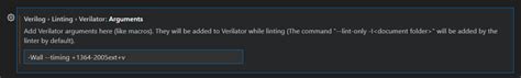Verilatorを導入Linterとして設定しました 電子回路わからん日記