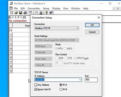 Modbus Poll与plc以modbus Tcp格式通讯 智能工控
