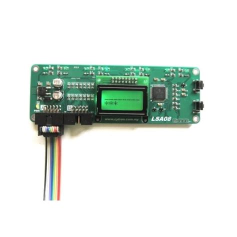 Advanced Auto Calibrating Line Sensor Lsa08 Roboticsdna