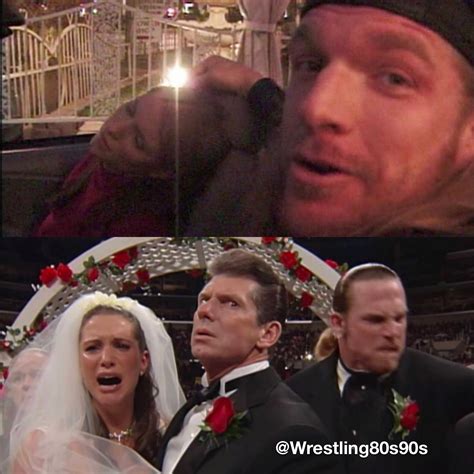 Triple H And Stephanie Mcmahon Wedding Photos Former Commentator On